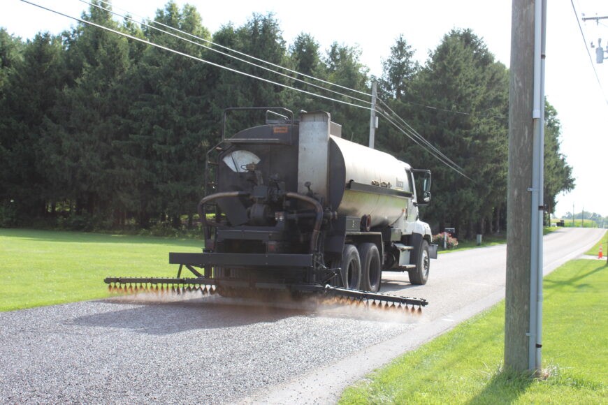 Fog Seal Treatments Can Enhance Safety - Asphalt Materials, Inc.