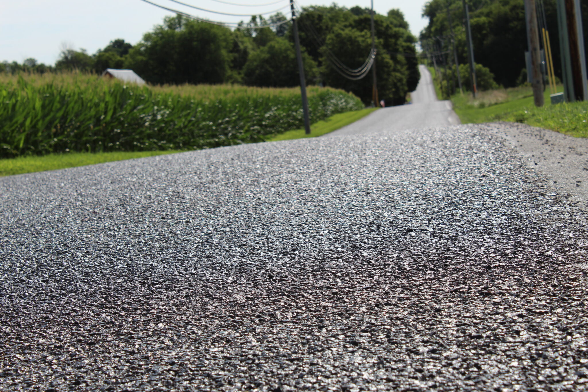 Fog Seal Treatments Can Enhance Safety - Asphalt Materials, Inc.