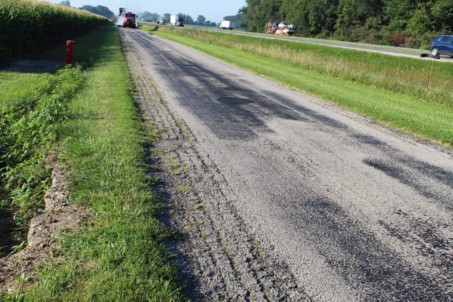 Chip Seals Helping Delaware County Roads Last Longer - Asphalt ...