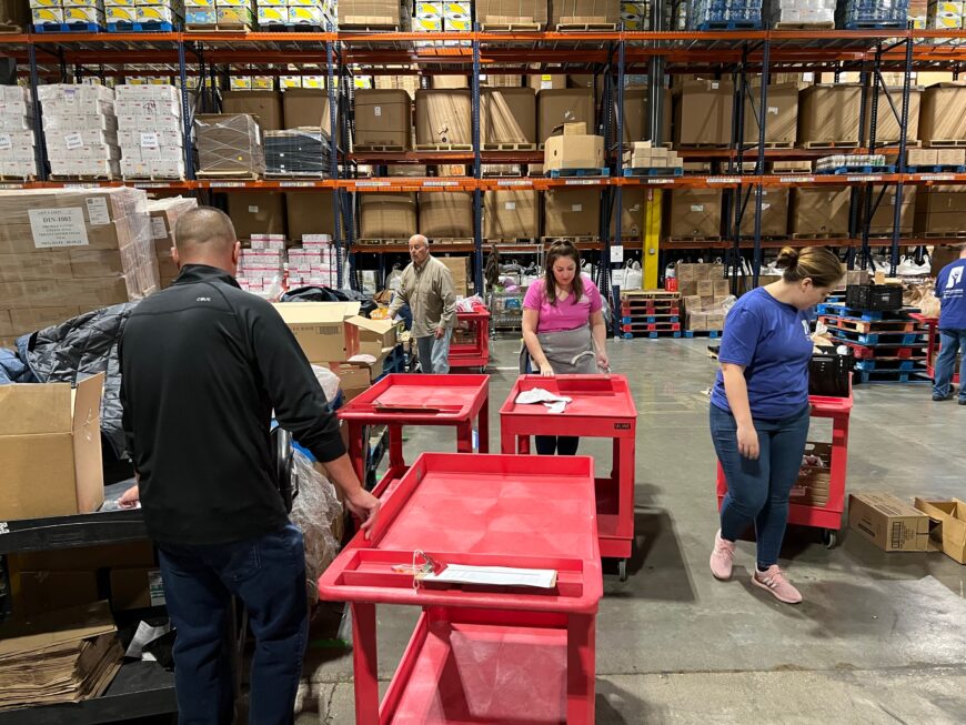 TEAM AMI Helping Gleaners Food Bank - Asphalt Materials, Inc.