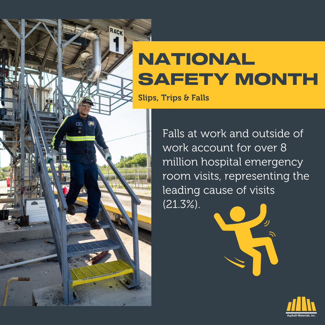 Safety First: Honoring National Safety Month - Asphalt Materials, Inc.