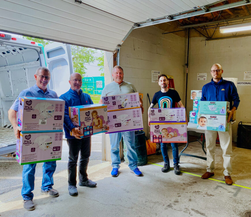 Building our Communities with Company-Wide Diaper Drive - Asphalt ...