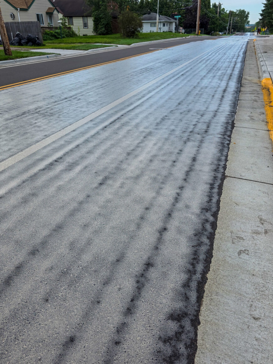 Early-Life Pavement Preservation in Carlton County, MN with AMIGUARD ...